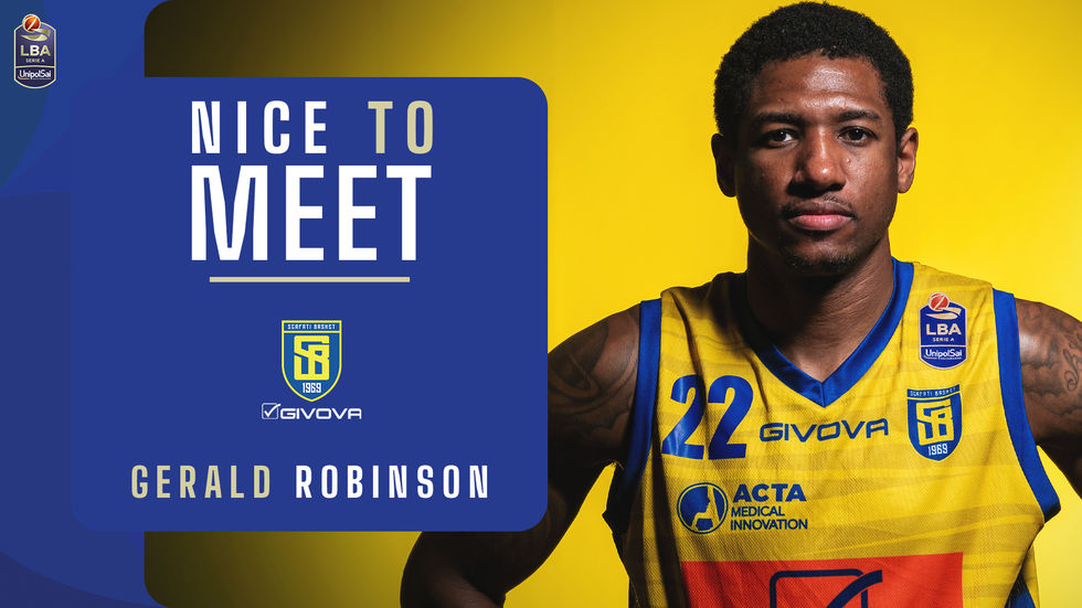 Gerald Robinson della Givova Scafati è il nuovo protagonista di "Nice ...